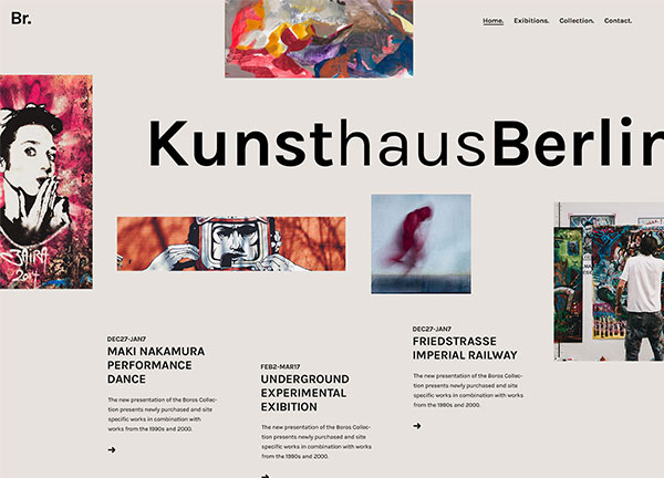 Bridge | Demo Site For Split Screen Portfolio