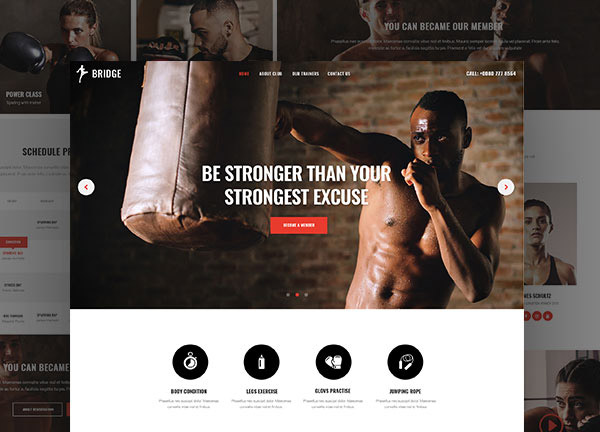 Bridge | Demo Site For Split Screen Portfolio